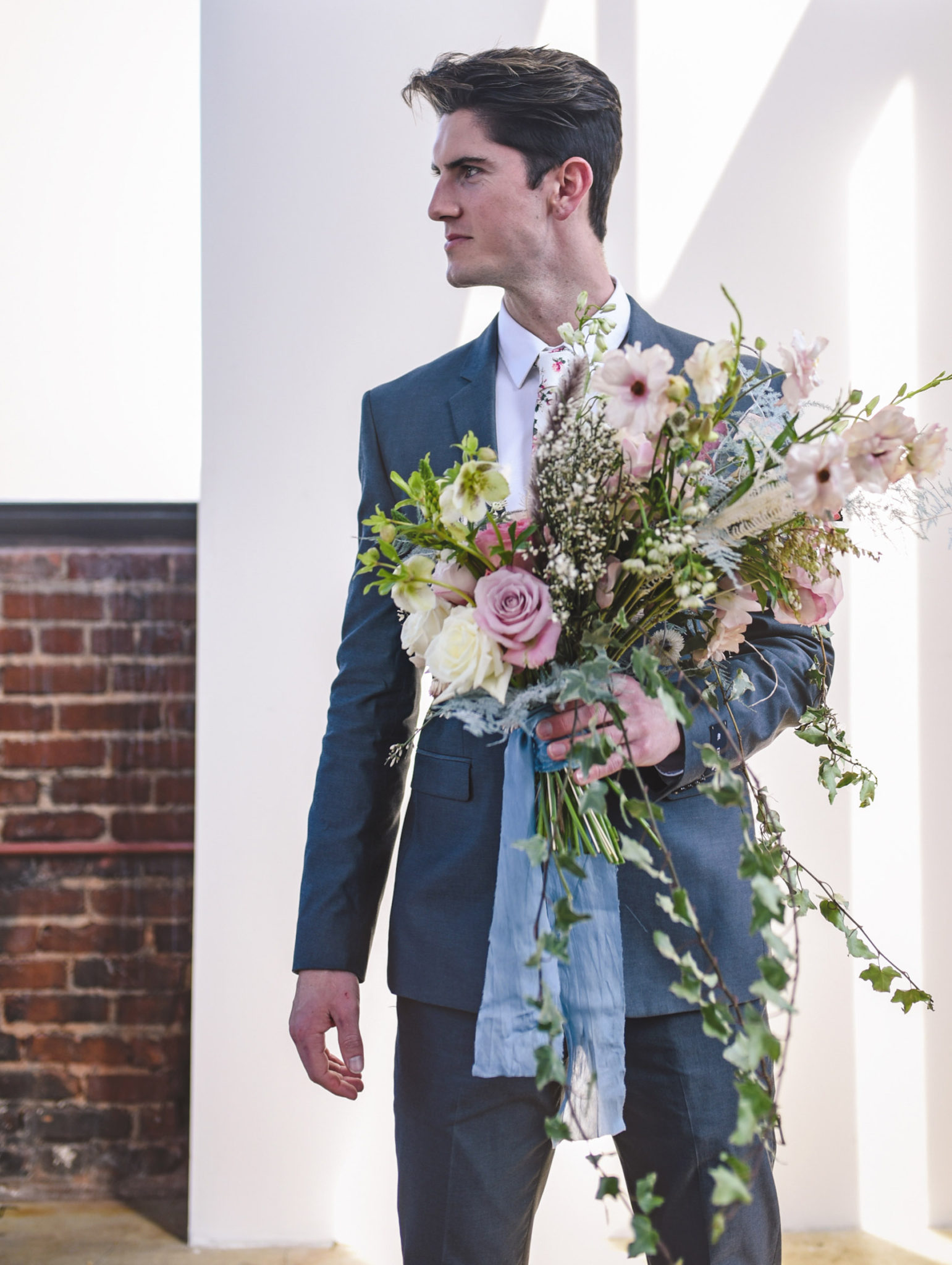 SLEEPING BEAUTY WEDDING INSPIRATION AT MCCOLL ART CENTER IN CHARLOTTE ...